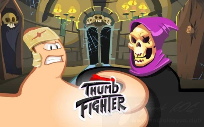 Thumb Fighter Halloween - Run 3 Game